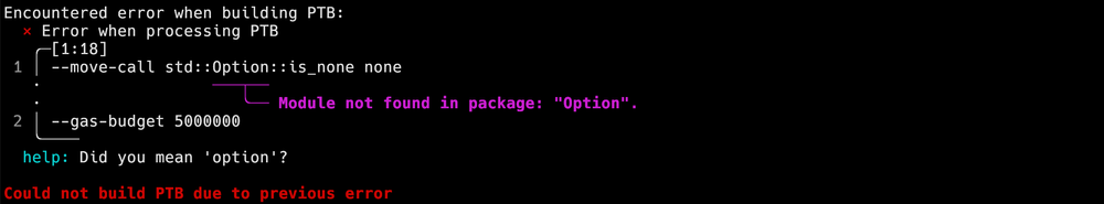 Create and Execute PTBs on Sui with the Sui CLI