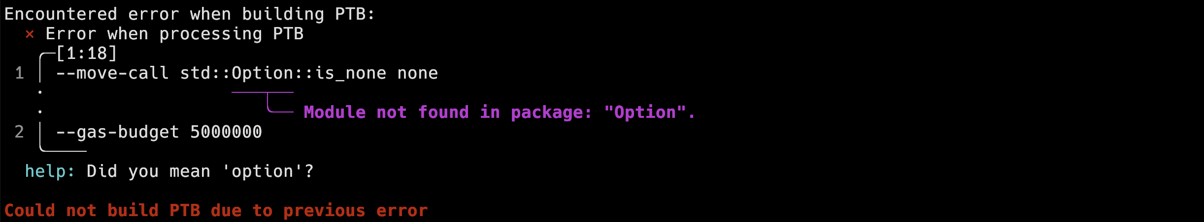 Create and Execute PTBs on Sui with the Sui CLI